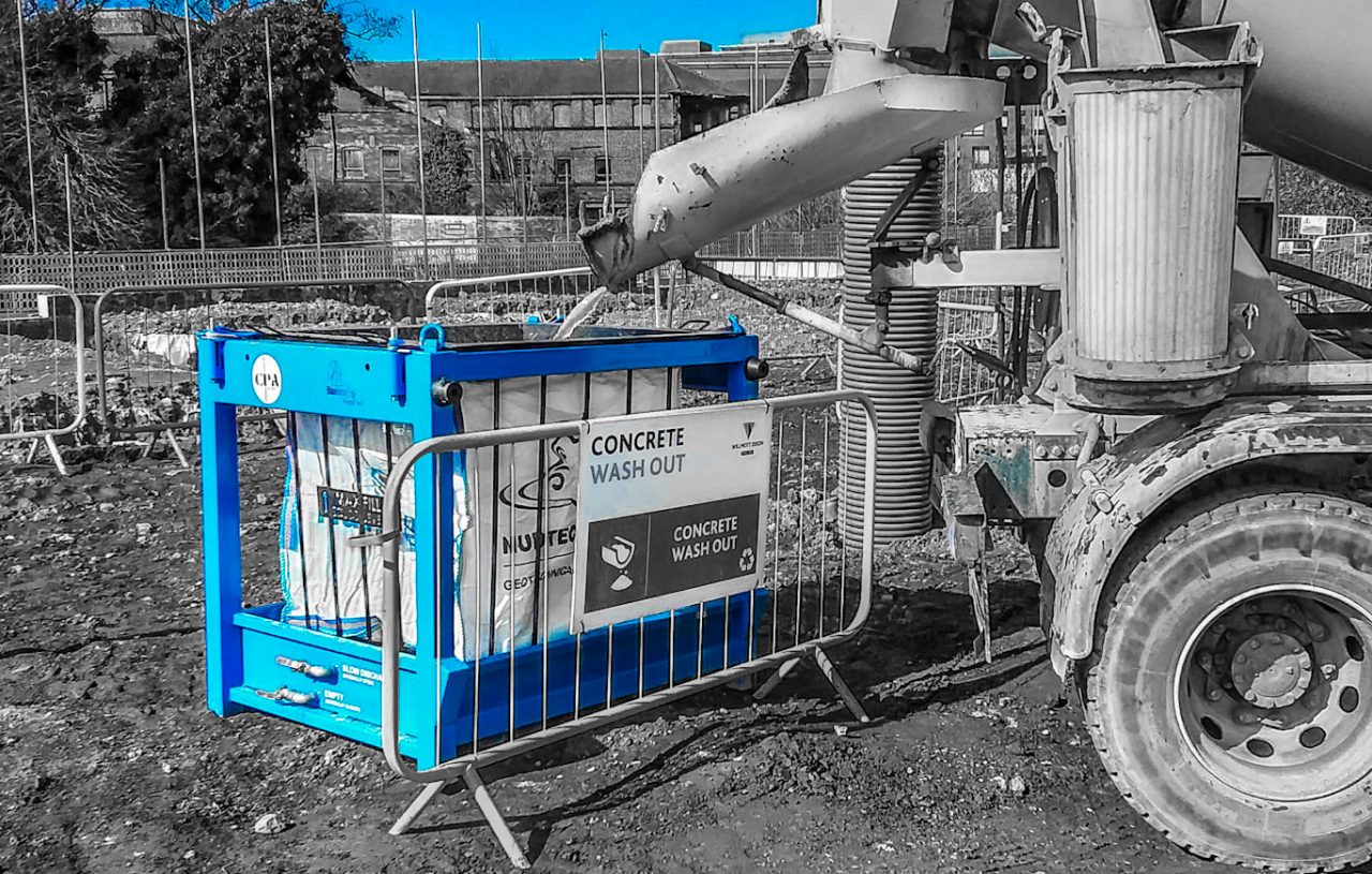 Nappy Sack Frame - BlueRinse Concrete Washout Solutions